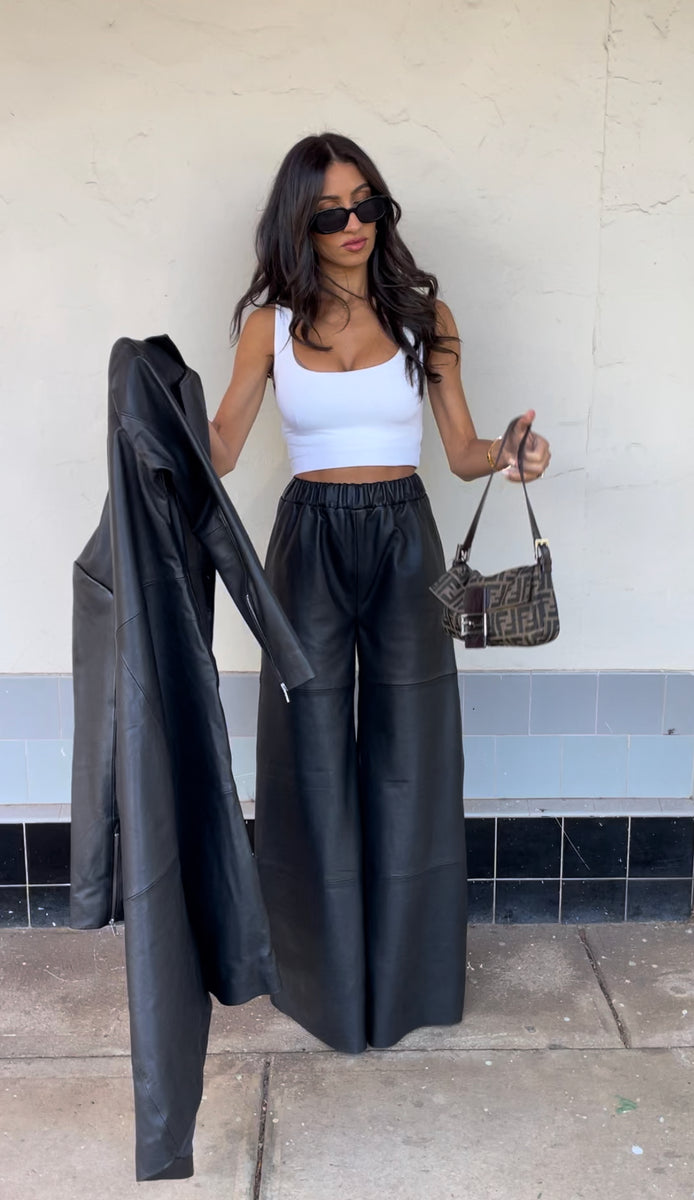 Chicago LEATHER PANTS – Azalia Boutique